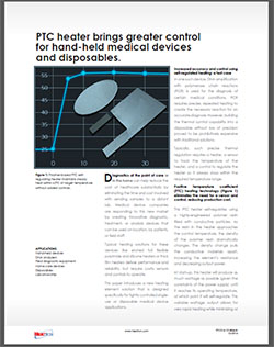 Heatron PTC Heater brings greater Control for hand-held Medical Devices ...