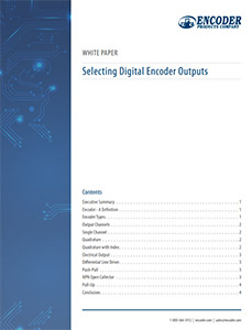 Selecting Digital Encoder Outputs
